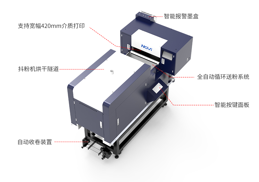 NV-DTF-40 抖粉机-设备中心-佛山诺为喷印设备有限公司